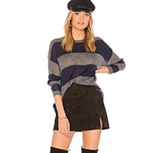 Sundry | Sweaters | Sundry Gray Striped Loose Knit Sweater | Poshmark